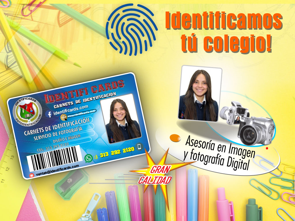 IDENTIFICARDS – CARNETS, ACCESORIOS, DISEÑO, PUBLICIDAD Y SUBLIMACION